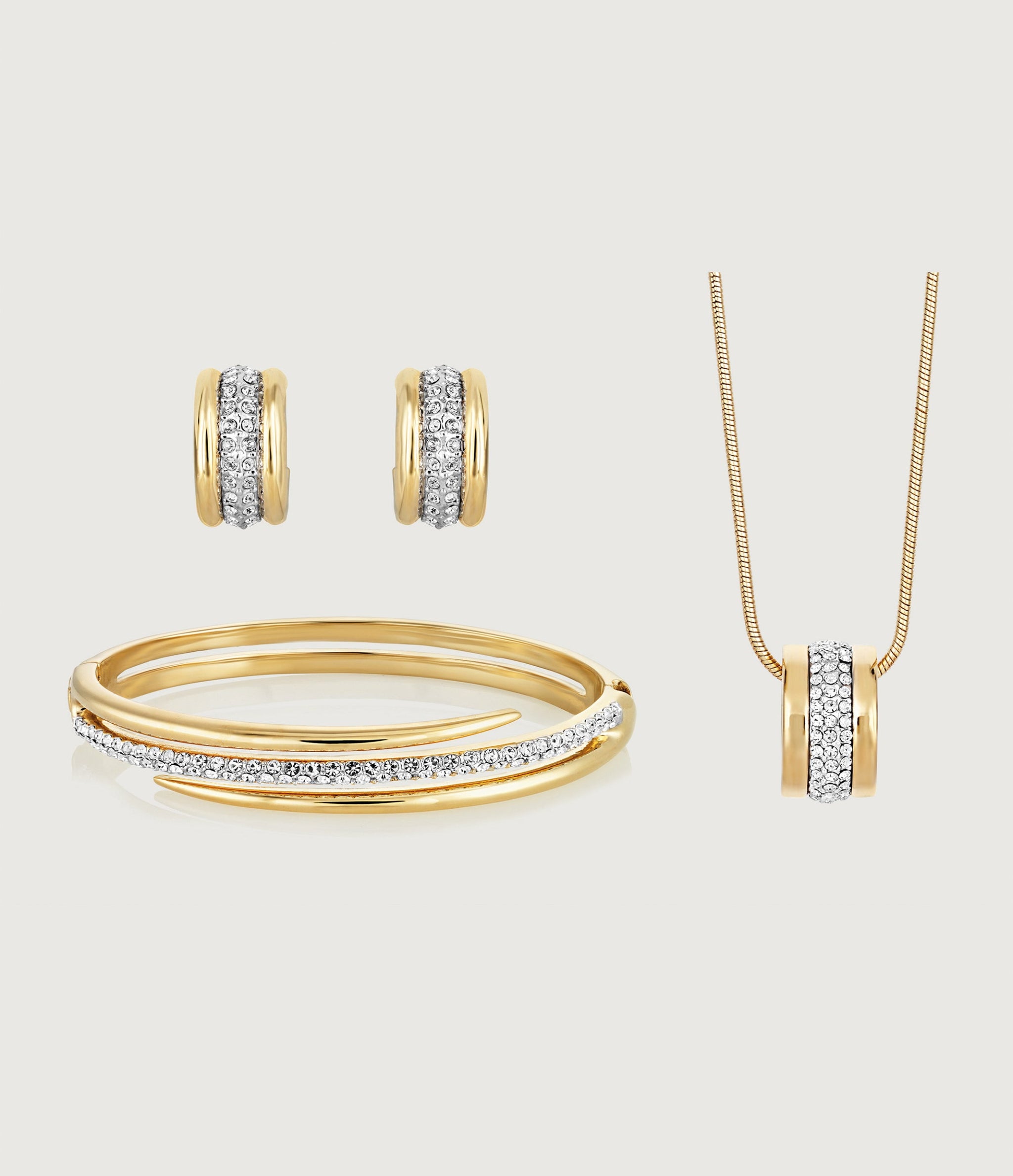 ASPIRE PENDANT, EARRING AND BANGLE SET | BUCKLEY LONDON | Buckley London
